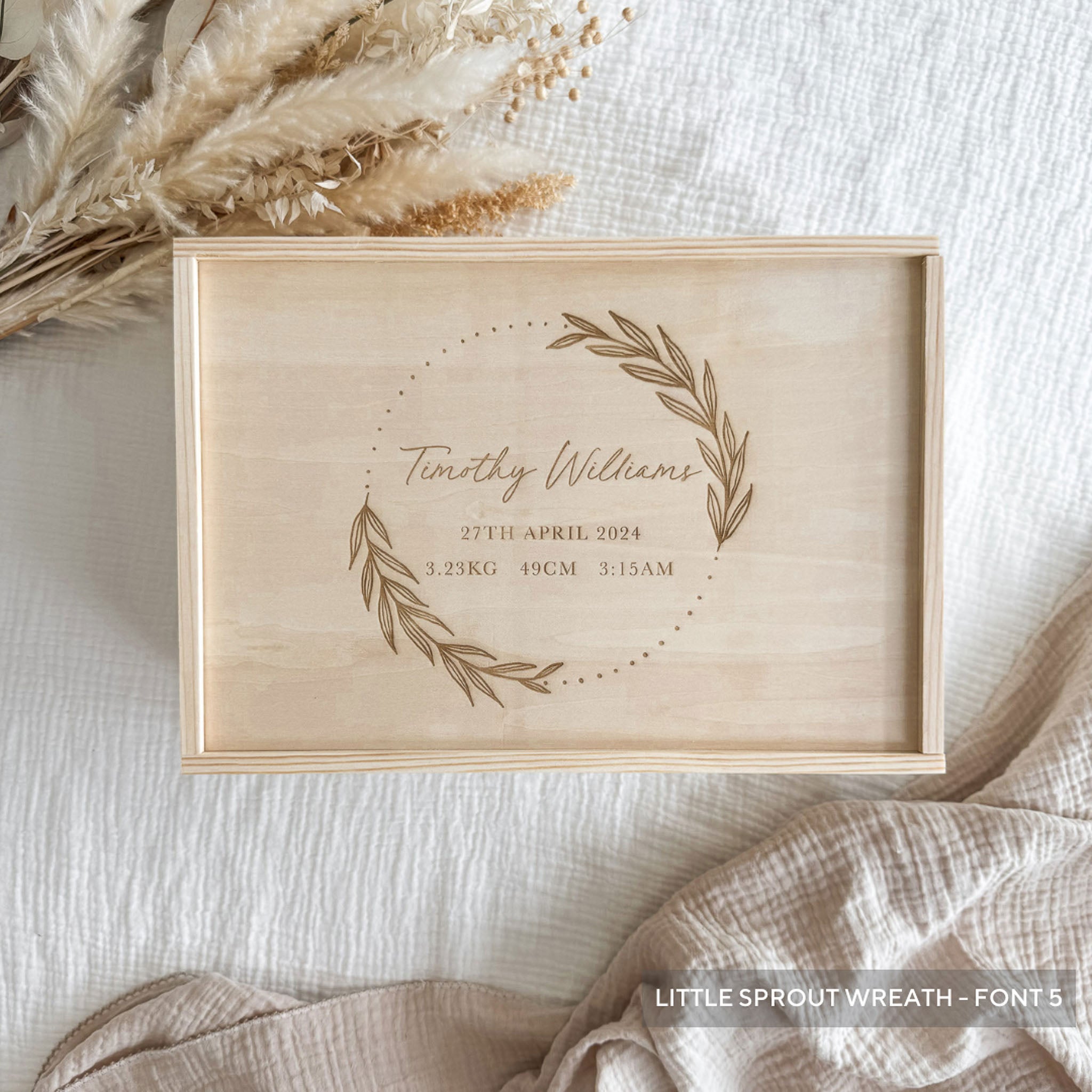 Timeless Treasure Baby Keepsake Box – KAYS + KINS